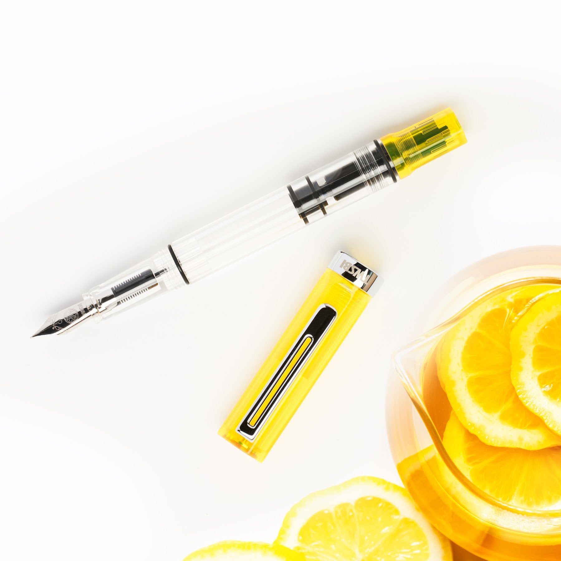 TWSBI Eco Transparent Yellow Fountain Pen – Bertram's Inkwell