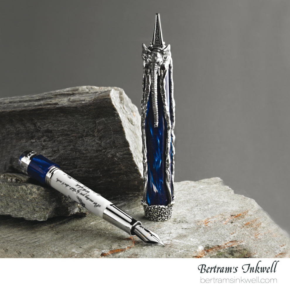 Montegrappa Salvador Dali Sterling Silver Limited Edition Fountain Pen ...